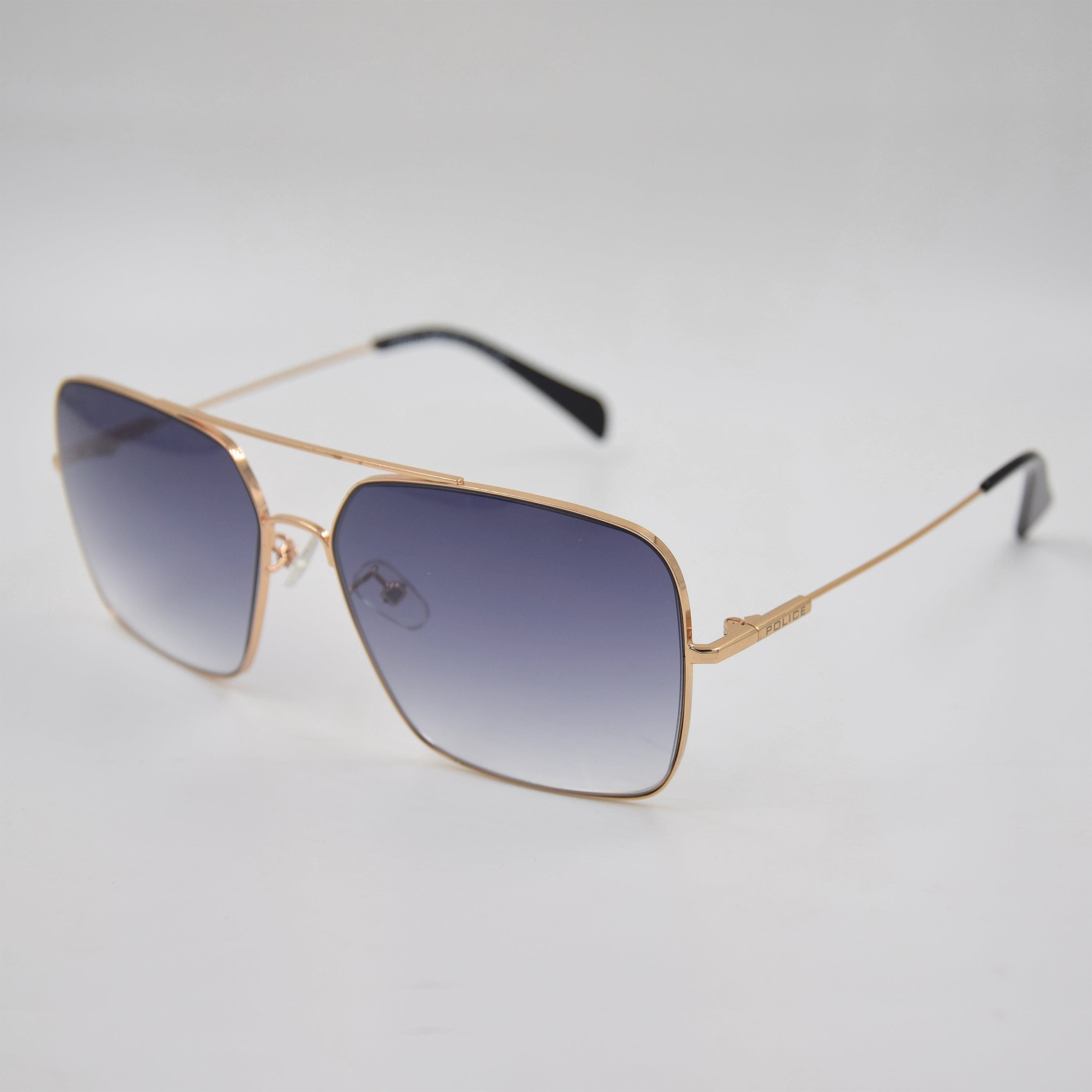Police-SPL407 01 Noir-Gold – Opticom Lunettes